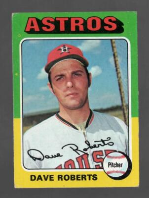 1975 Topps Dave Roberts Houston Astros #301 Excellent | eBay
