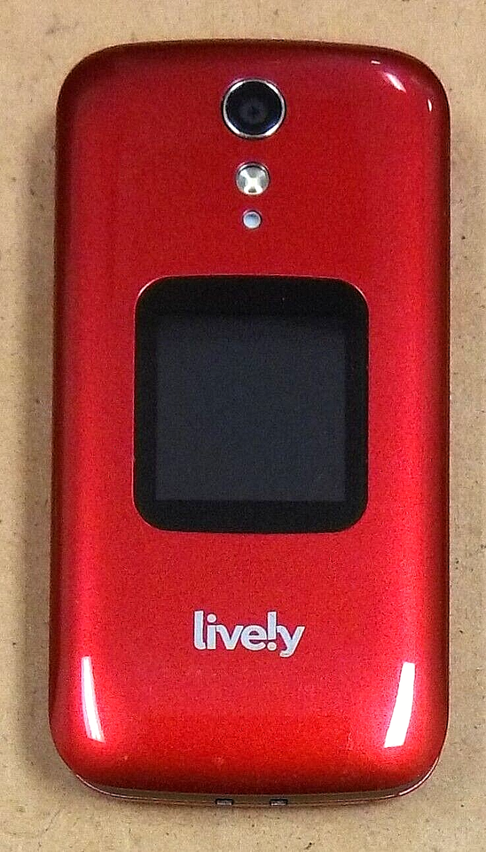 Alcatel Jitterbug Flip2 II 4053S - Red and Gray ( Lively ) 4G VoLTE ...