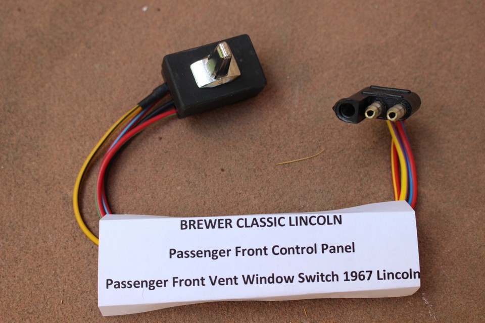 NEW 1967 Lincoln Window Switch SET of 10 Switches - NEW | eBay