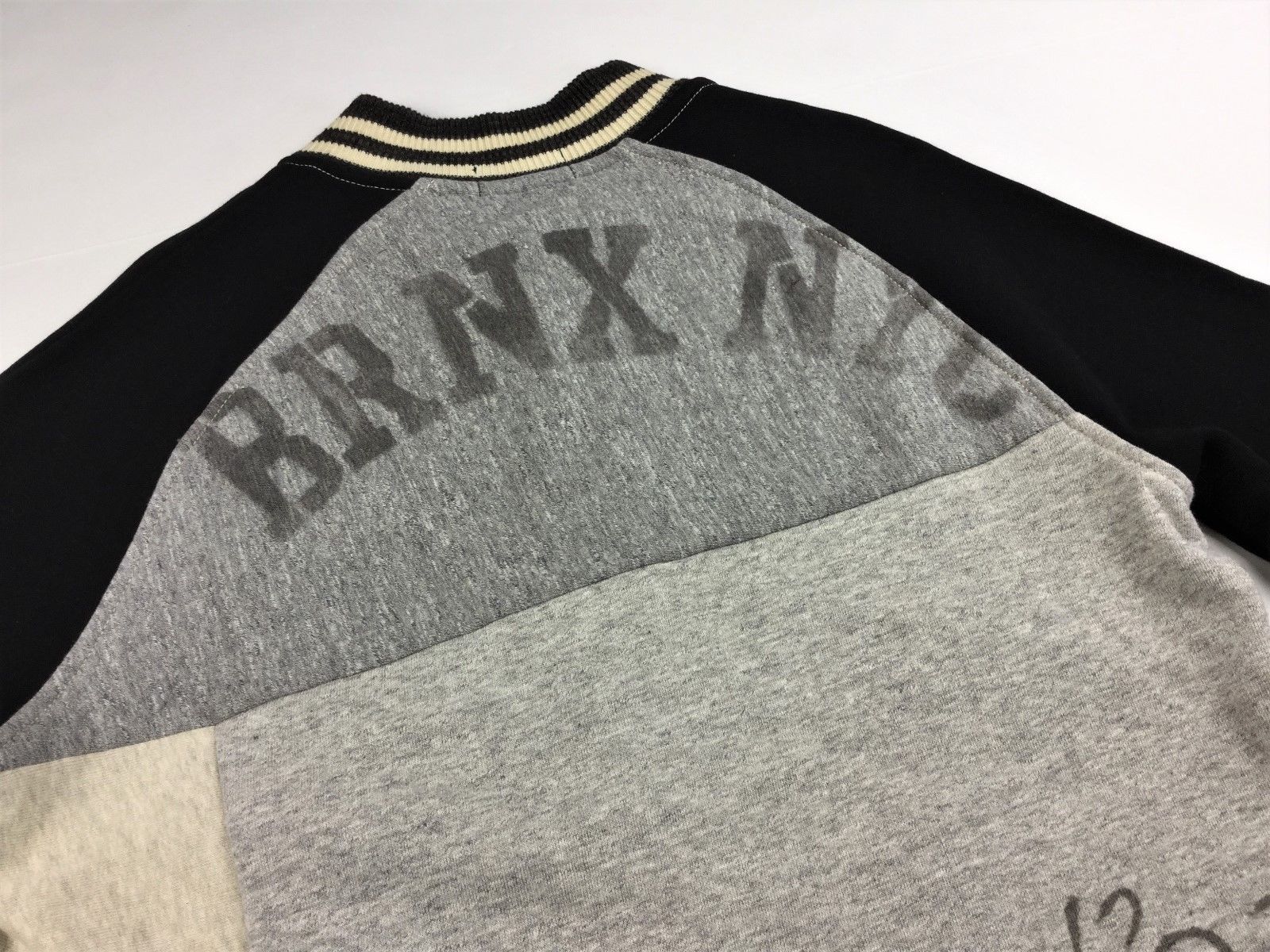 Polo Ralph Lauren Stadium Patchwork Letterman Varsity Rugby NY Baseball ...