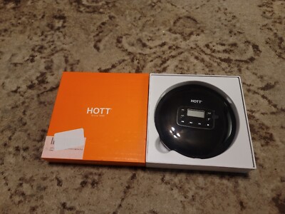 HOTT CD711T - Black - Portable Bluetooth CD Player (Open - Box / New ...