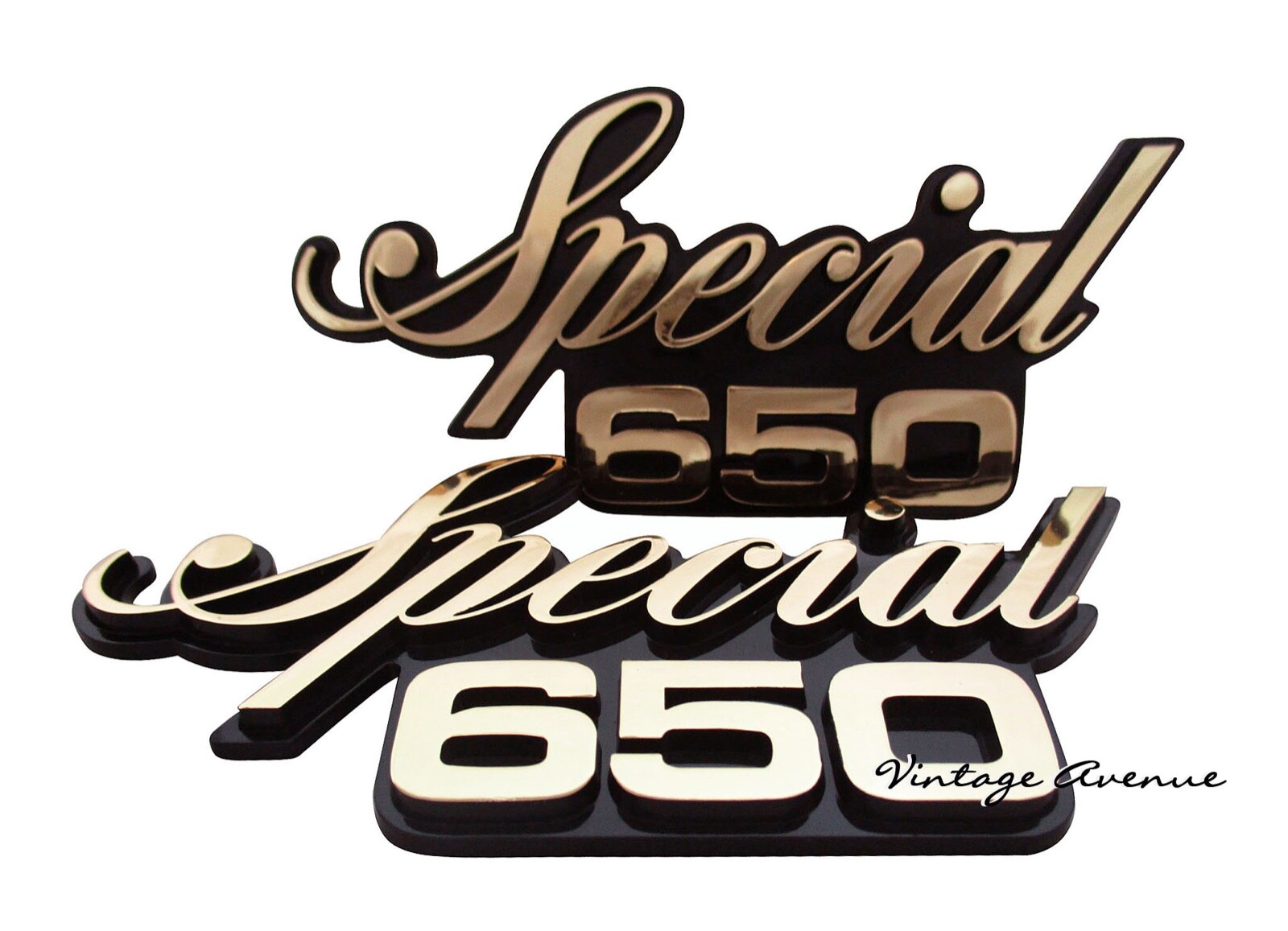 YAMAHA XS650 XS 650 SPECIAL SIDE COVER EMBLEM BADGE 4M4-21781-00-00 ...