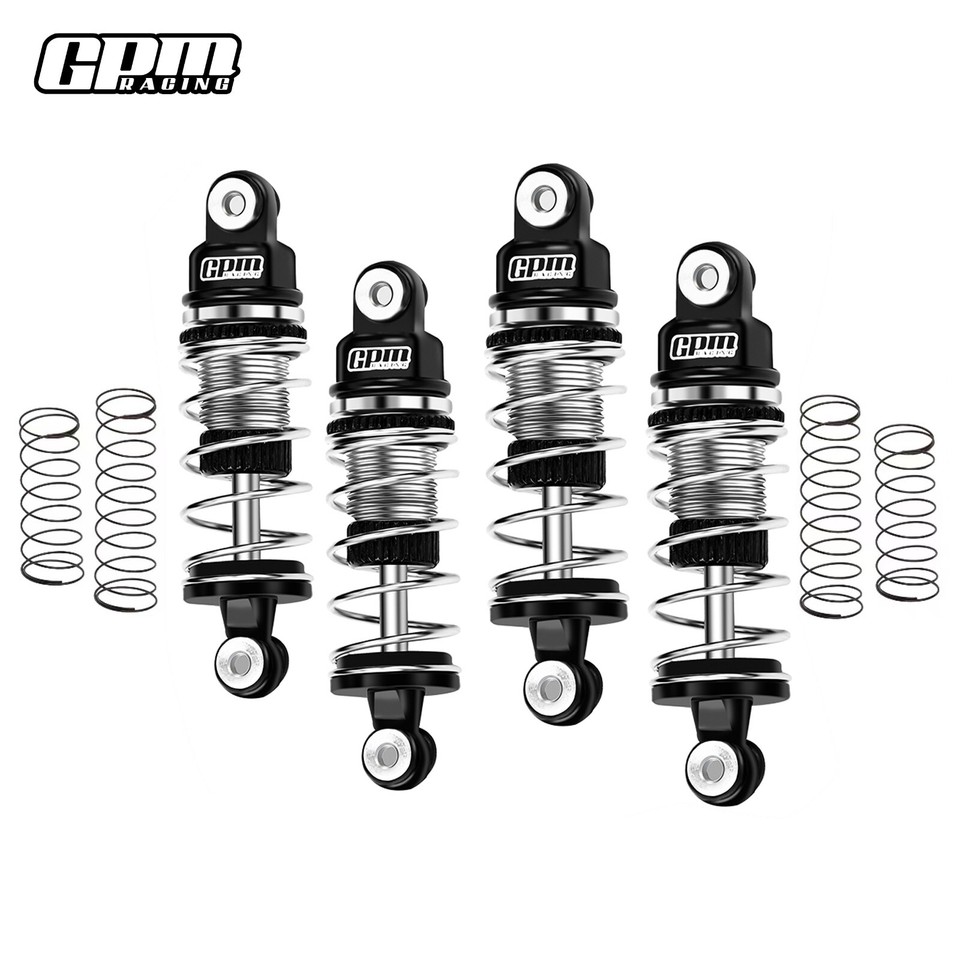 GPM Alloy 6061 Front (32mm) & Rear (36mm) Shock Set LOSI 1/24 Micro-B ...