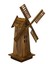 Wooden Dutch Windmill Back Yard Decorations - Classic Old-fashioned ...
