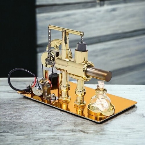 Hot Air Stirling Engine Model Toy Micro Motor Power Generator Engine ...