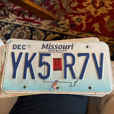 Missouri License Plate/car Tag 2017 | eBay