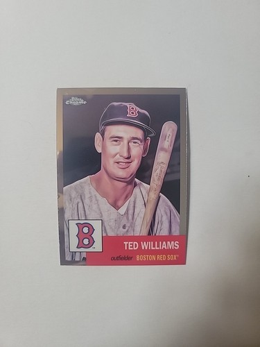 2022 Topps Chrome Platinum Anniversary Baseball Ted Williams #89 ...