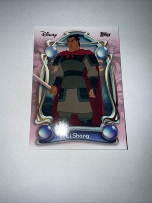 Li Shang 2025 Topps Disney Wonder #64 Card Mulan | eBay