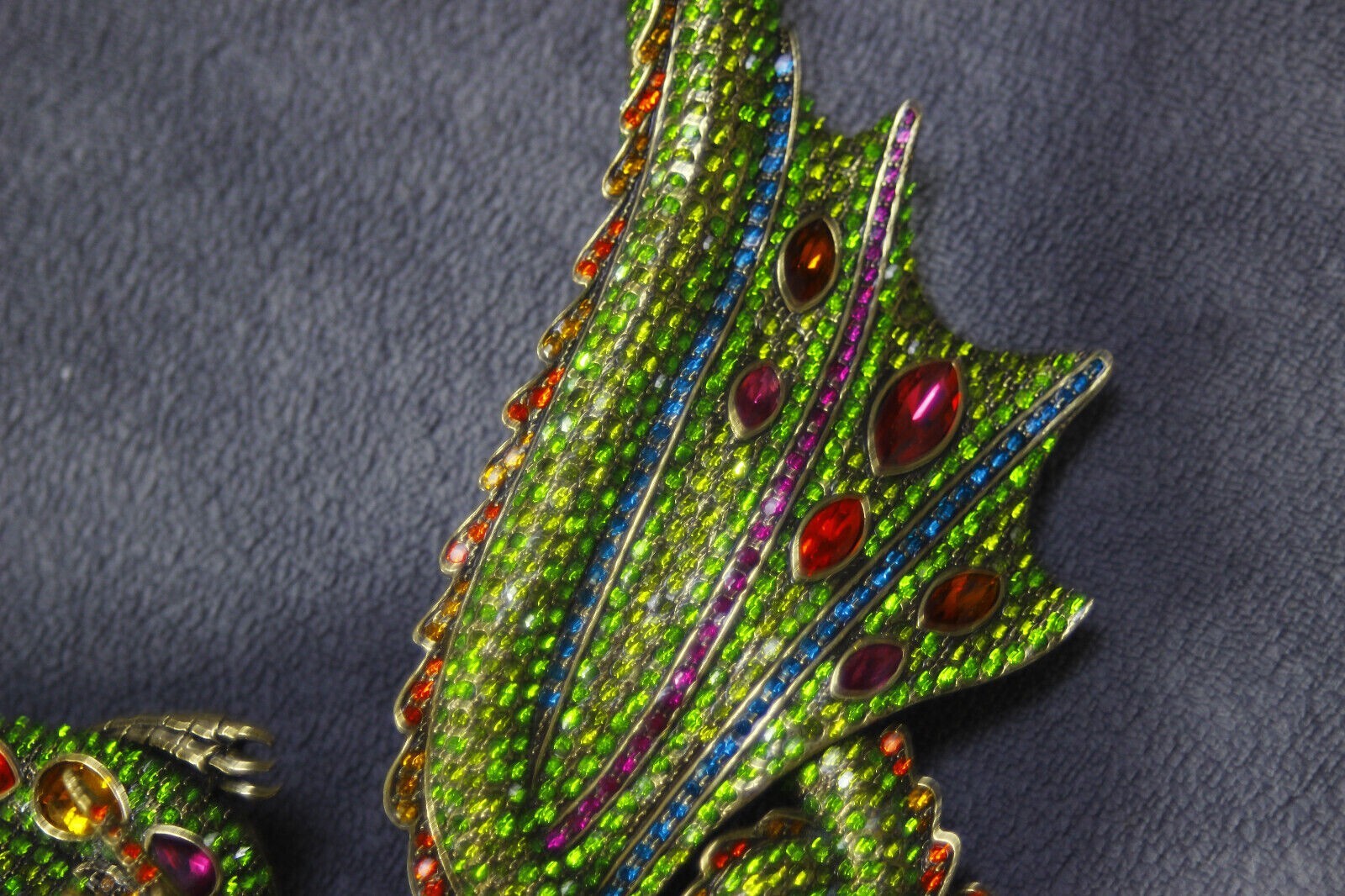 Heidi Daus Mythical Masterpiece Dragon Necklace 3000 crystals | eBay