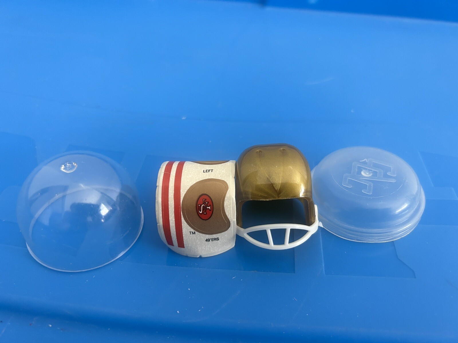 OPI NFL SAN FRANCISCO 49ERS Vintage NFL Mini Gumball Football Helmet | eBay