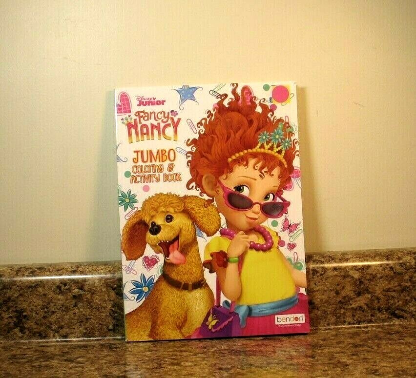 Disney Fancy Nancy Coloring and Activity Book Frenchie NEW | eBay