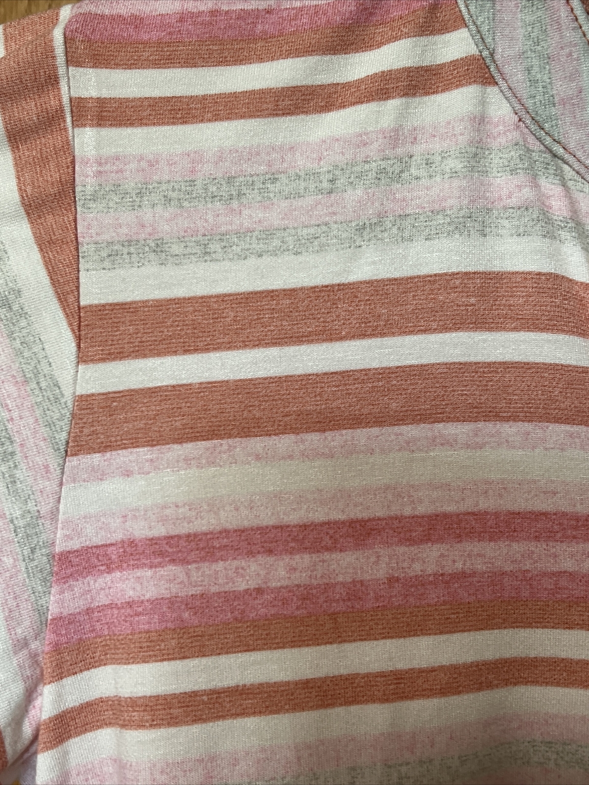 NWT Lularoe LAYLA Mandarin Split Collar Top Multicolor Stripes Small ...