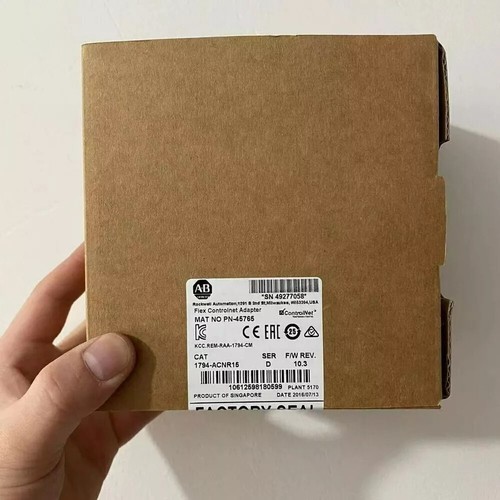 New Allen-Bradley 1794-ACNR15 SER D FLEX I/O ControlNet Redundant ...