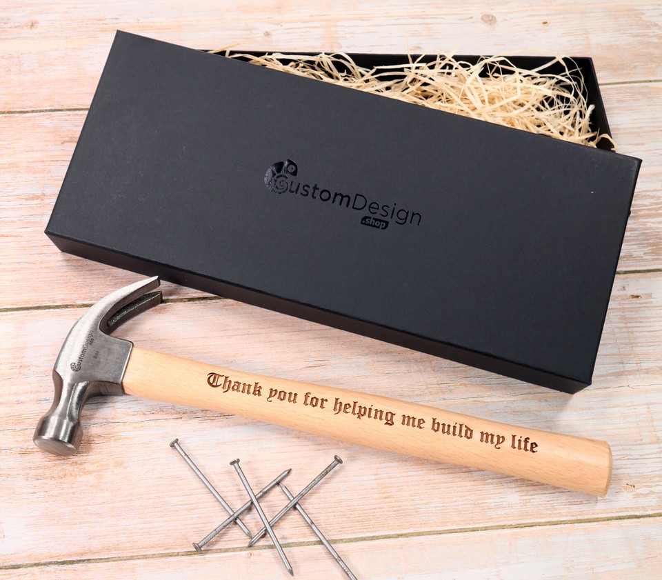 Personalised Custom Hammer + Gift Box | Design A Truly Unique Present ...