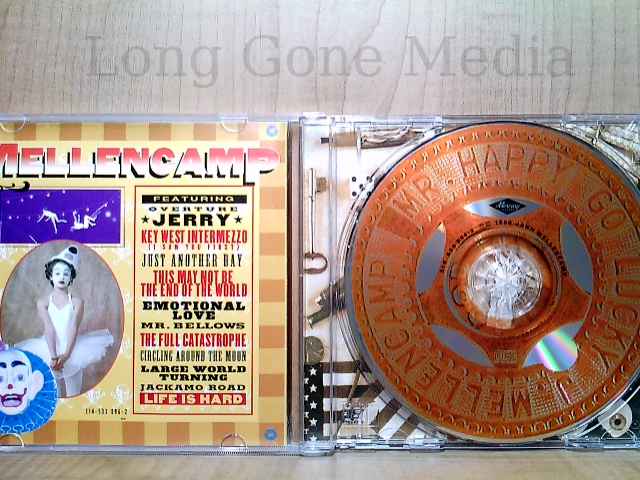 Mr. Happy Go Lucky by John Cougar Mellencamp (CD, 1996, Mercury ...