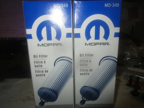 Mopar Engine Oil Filter 4 count MO349 For Jeep Dodge Chrysler 3.0L 3.2L ...