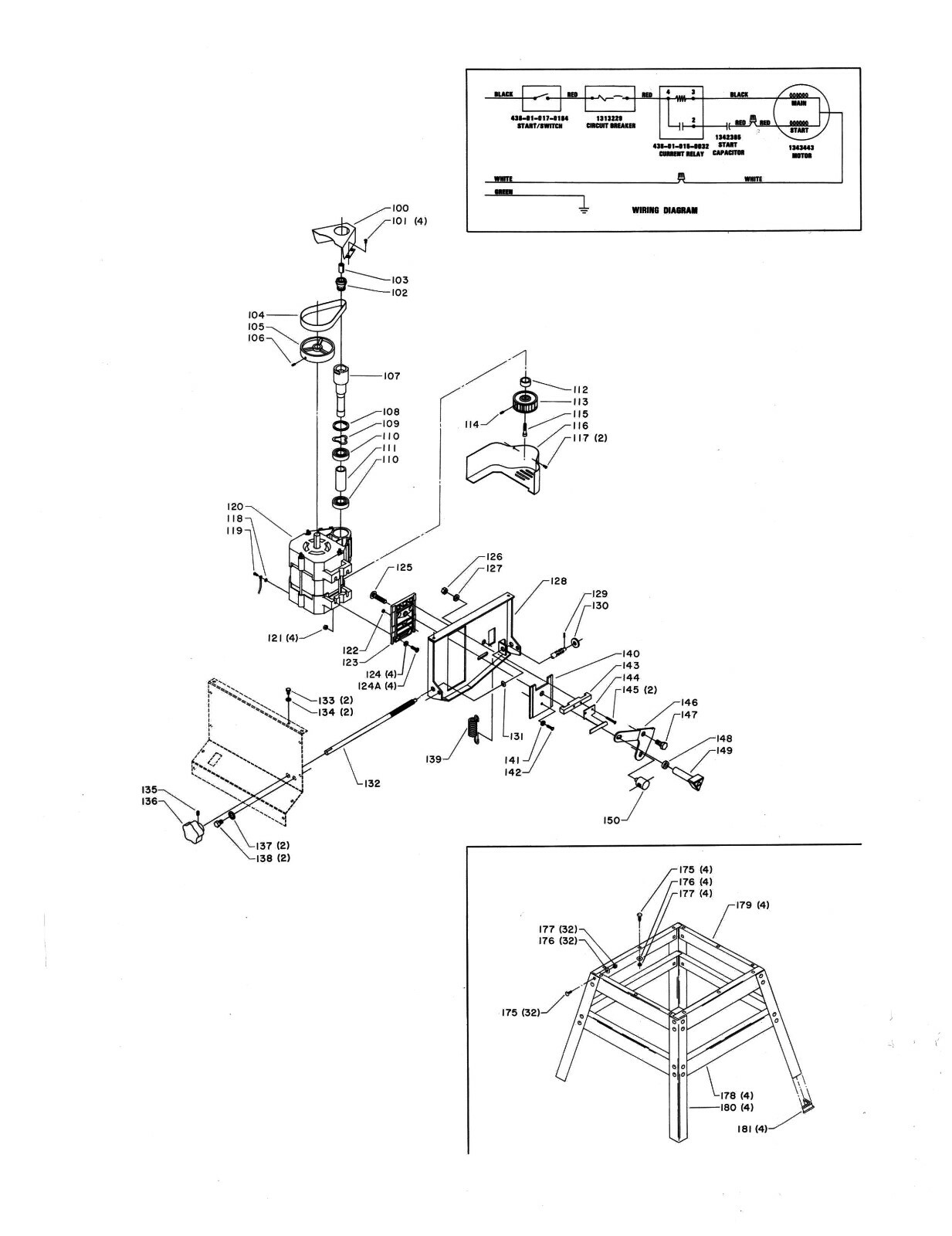 Delta Router/Shaper 43-505,43-506, 43-513 Instruct & Parts Manual #2034 ...