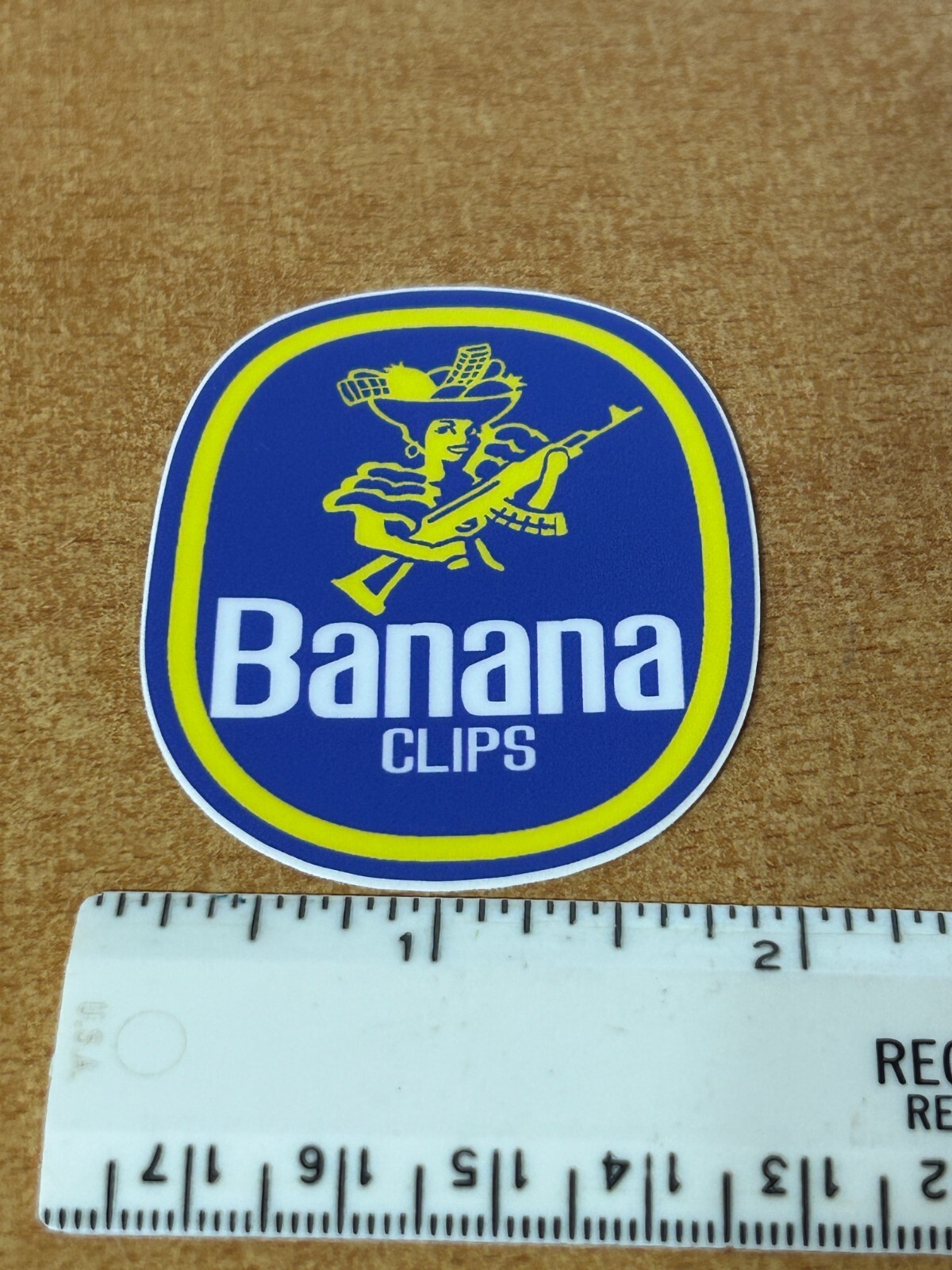 Banana Clips stickers magazine AK & AR rifle decal medium & small | eBay