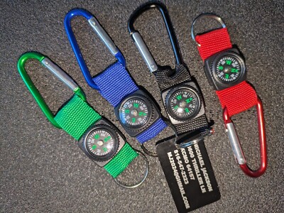 4 Engraved Luggage ID tags with free Compass Lanyards Free Shipping | eBay