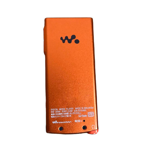Sony NW-S644 8GB Orange Walkman Digital Media Music Player Very Good | eBay