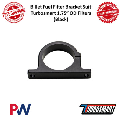 Turbosmart Billet Fuel Filter Bracket Suit Turbosmart 1.75'' OD Filters ...