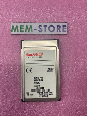 SanDisk 32MB PCMCIA PC Card ATA SDP3B-32-584 tested grade B | eBay