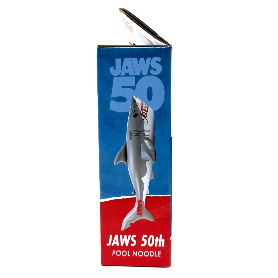 Big Mouth Jaws 50th Anniversary LE Inflatable Shark Pool Noodle Float ...