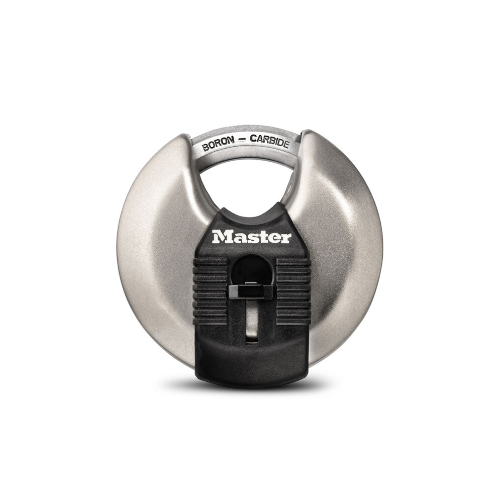 Master Lock M50XD Magnum Heavy Duty Stainless Steel Discus Padlock with ...