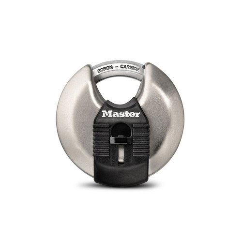 Master Lock M50XD Magnum Heavy Duty Stainless Steel Discus Padlock with ...