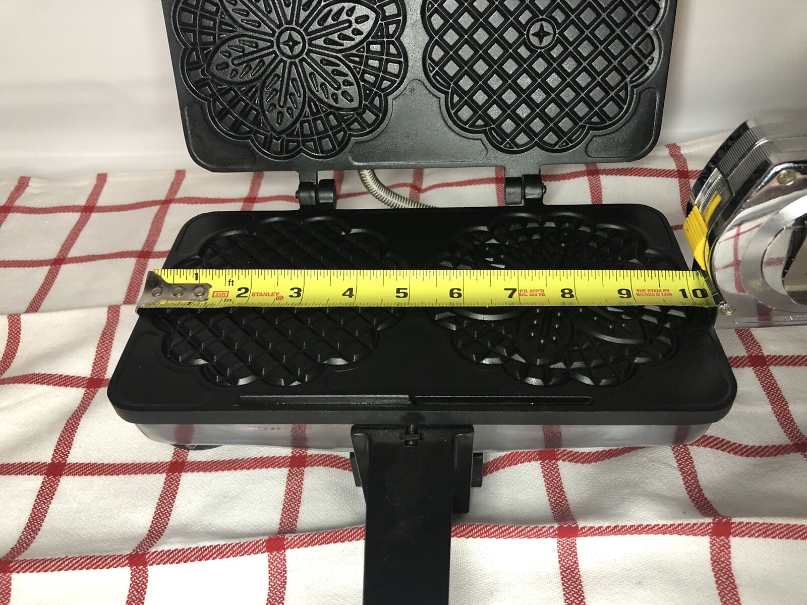 Vintage VillaWare Prego Pizzelle Baker Maker 3600-NS Italian Cookie ...