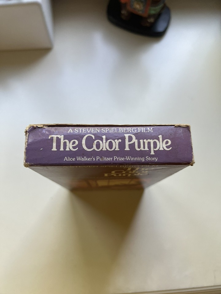 The Color Purple VHS Tape 1987 Whoopi Goldberg Steven Spielberg Danny ...