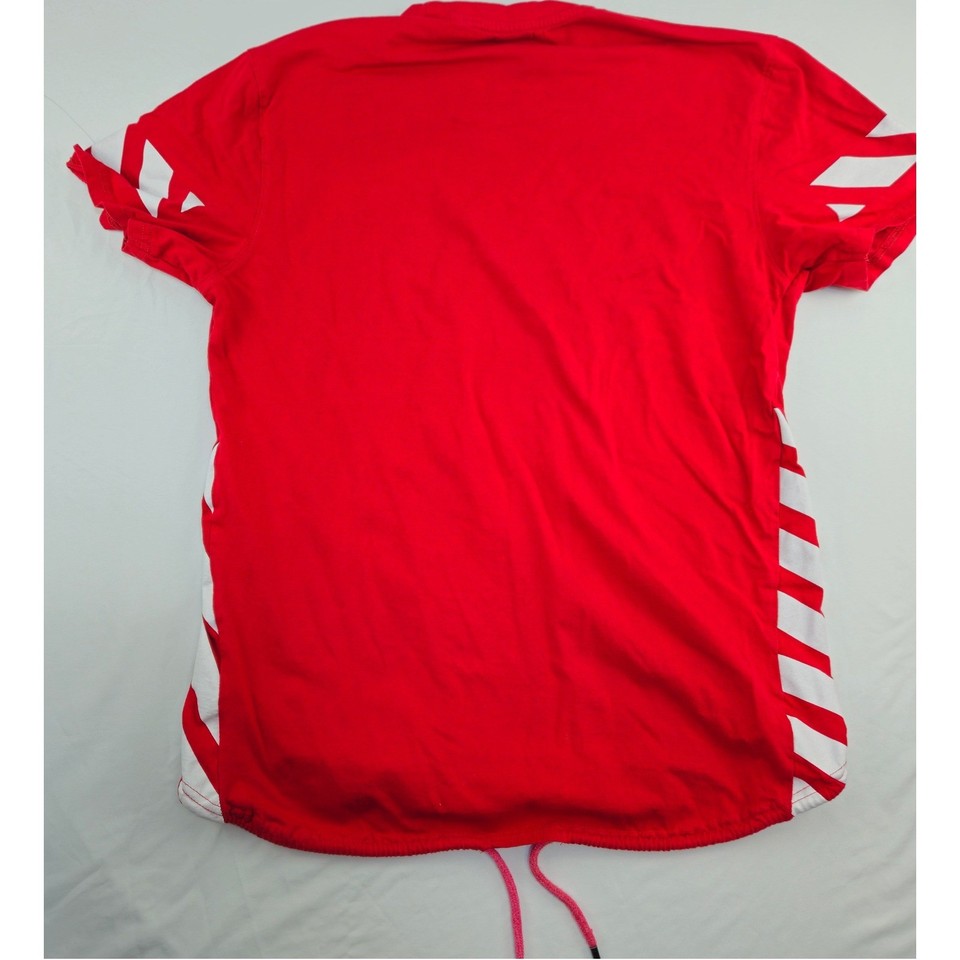 SWITCH Remarkable Men's XL Red T-Shirt Athletic Stripe Detail ...