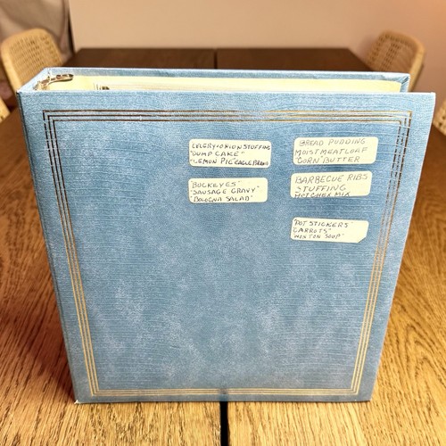 Vintage Estate Sale Recipe Collection Album 1990s Magazine Newspaper ...