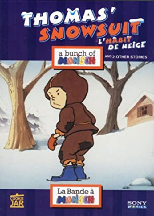 THOMAS' SNOWSUIT (DVD) A Bunch Of Munsch DISC & COVER ART ONLY NO CASE ...