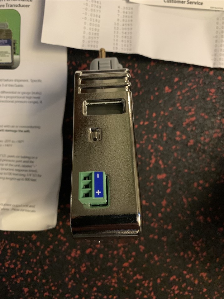 Setra 269 Differential Pressure Transducer 26910R5WB11DDGN | eBay