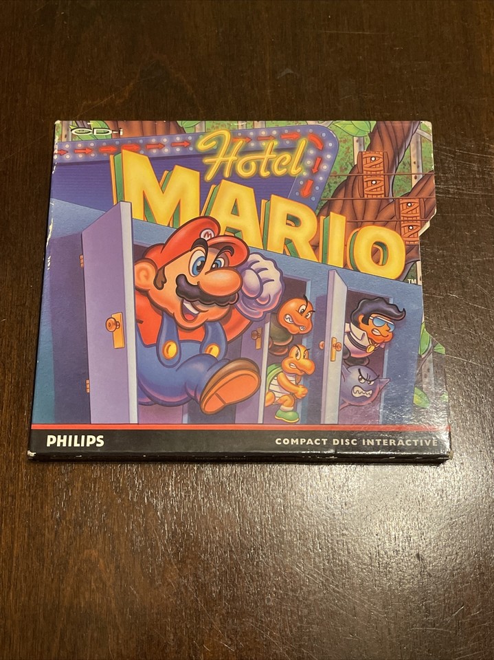 Philips CDi System - HOTEL MARIO - Super Rare CD-I - W/Slip Cover **CIB ...