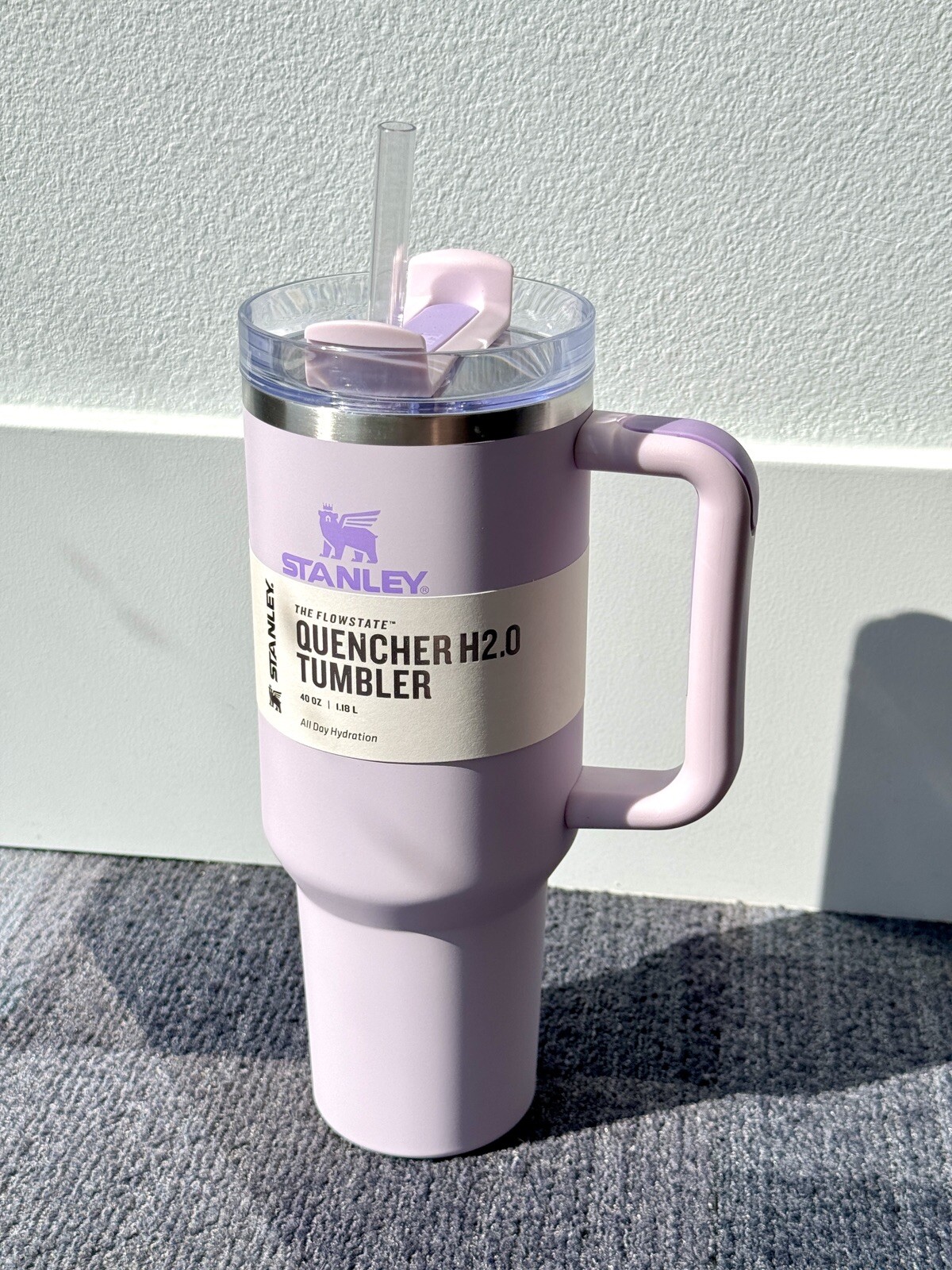 Stanley Quencher H2.0 FlowState 40oz Stainless Steel Tumbler - Lavender