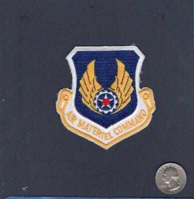 AMC Air Matériel Command USAF Escadron Chapeau Veste Patch | eBay