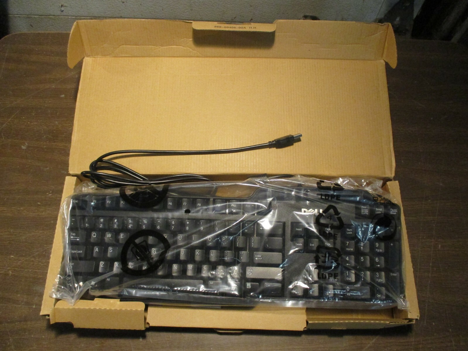 New Dell SK-3205 104 Key Wired USB Keyboard Smart Card Reader ...