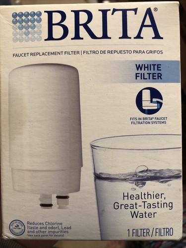 FastShip Brita Faucet System Replacement Water Filter Cartridge White ...