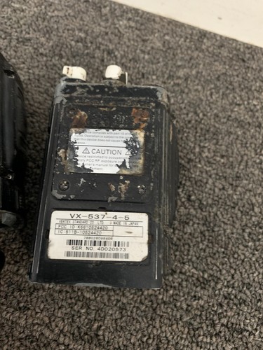 Vertex Standard VX-537-4-5 PORTABLE RADIOs for parts/repair/Plz Read | eBay