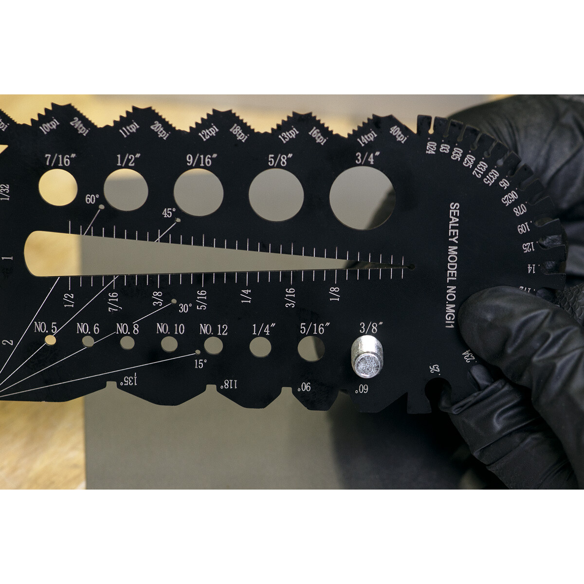 Imperial Multi Gauge - Stainless Steel - Thread & Pitch Identification ...