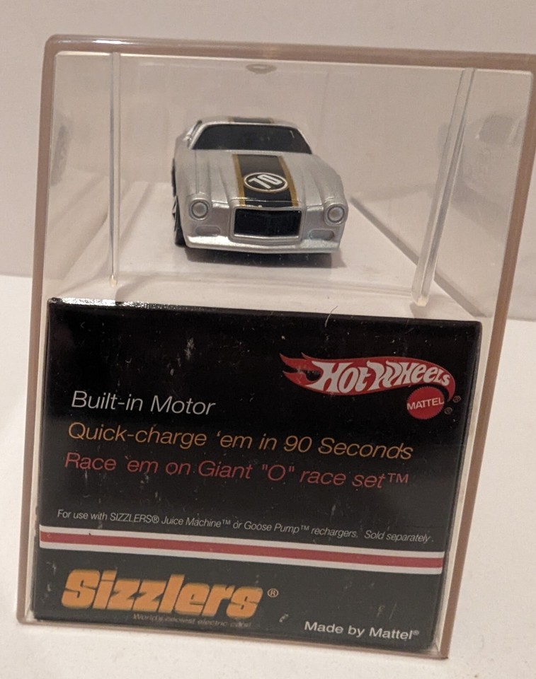 Hot Wheels Sizzler 70 Camaro in case Hard to find color Collection ...