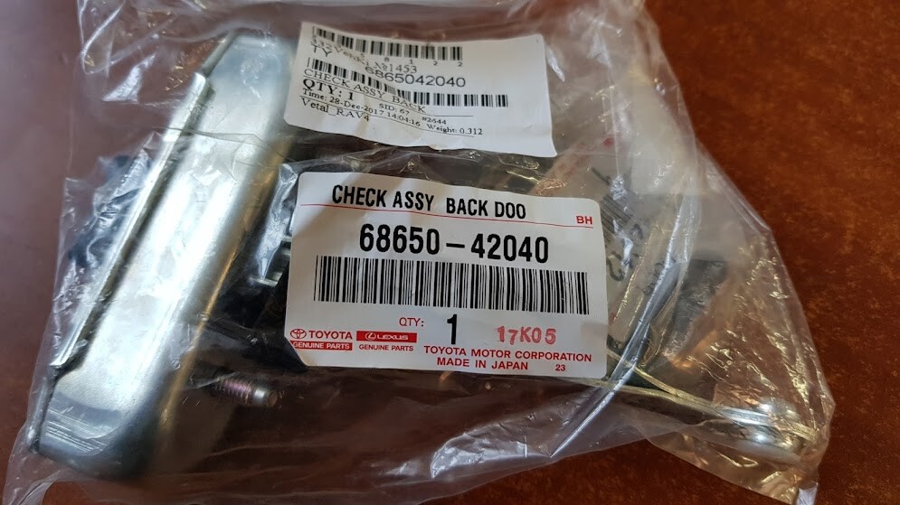 Toyota Genuine RAV4 2001-2005 ACA21 ACA23 Backdoor Check ASSY 68650 ...