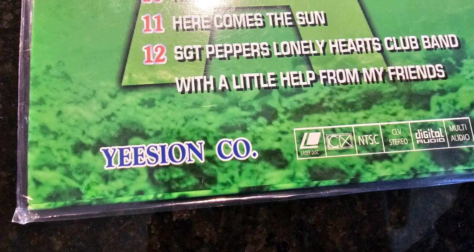 The Best Song Of Beatles Top Hit '71-'90 Laserdisc (Very Rare Import ...