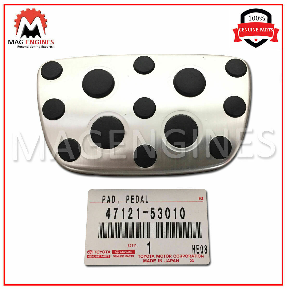 47121-53010 GENUINE OEM SPORT BRAKE PEDAL FOOTREST 4712153010 | eBay