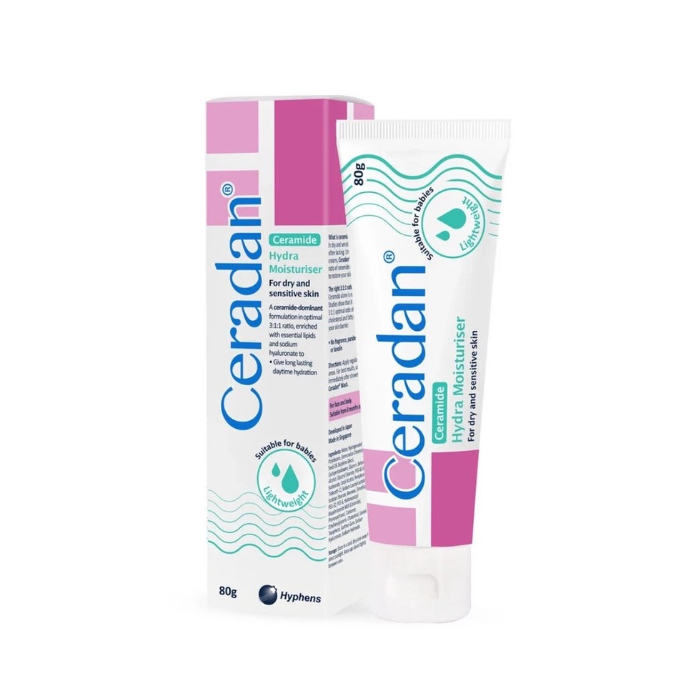 CERADAN Cream Ceramide Dominant Skin Barrier Repair Cream 80g Free ...