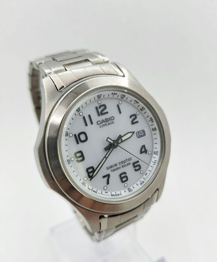 CASIO LINEAGE LIW-100TDJ Radio-Controlled Solar Titanium Watch | eBay