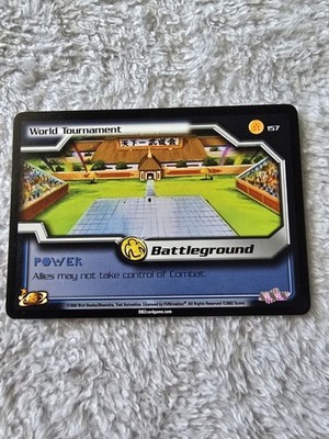 DBZ Dragon Ball Z World Tournament 157 CCG Unlimited World Games Saga ...