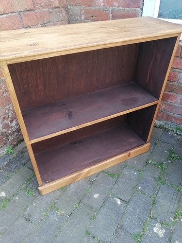 Pine Freestanding Shelf Unit / Bookcase | eBay UK